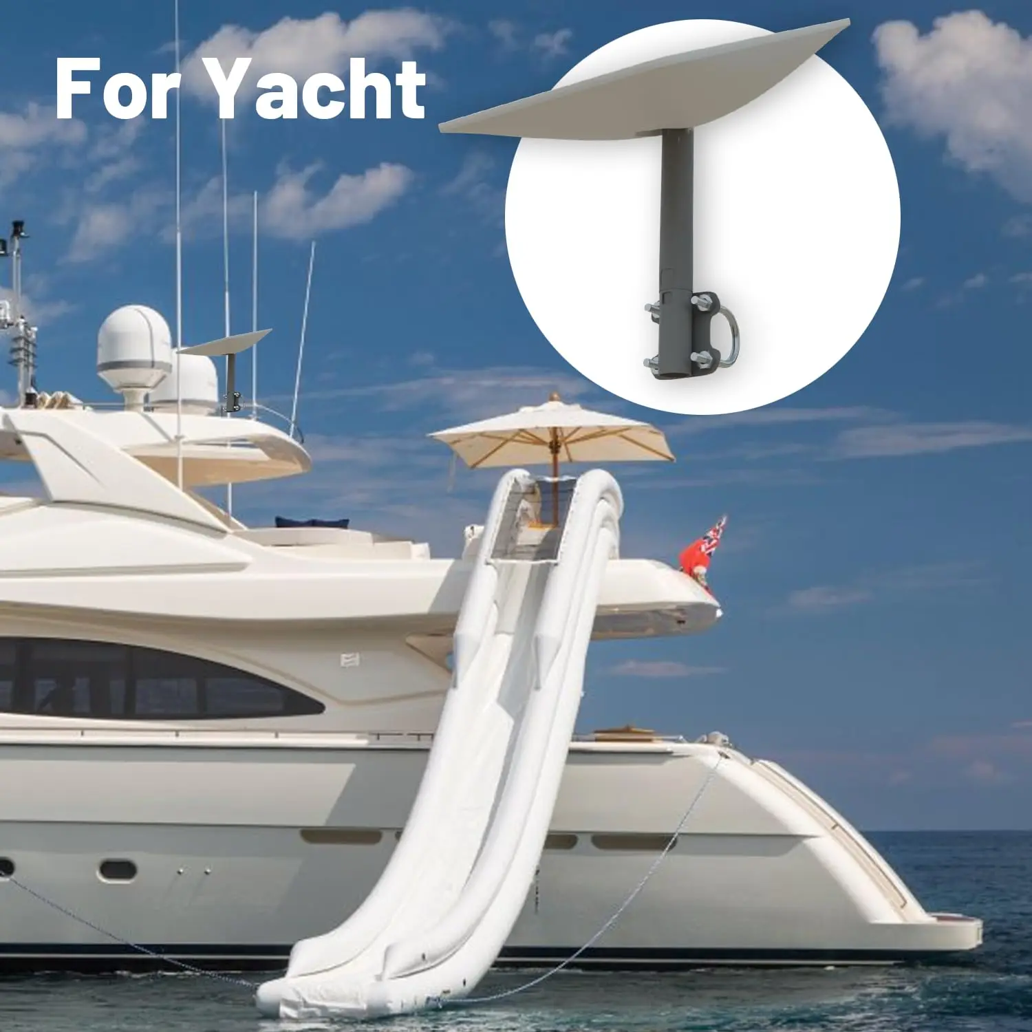 Starlink U Bolt Clamp Pipe Mounting Adapter - Durable & Efficient