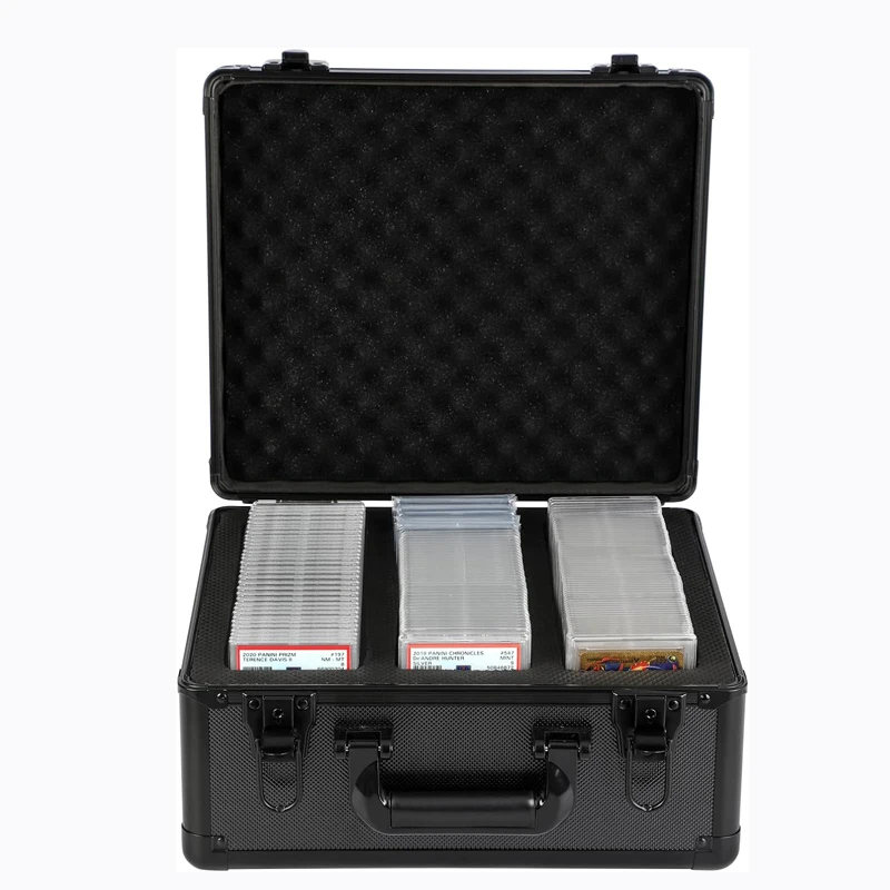 Graded Card Slab Carrying Case Fits PSA BGS FGS & SGC Trading Card ...