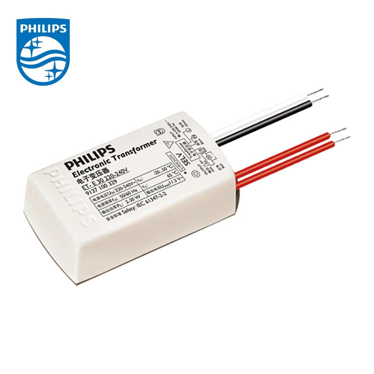 PHILIPS ET-E 10 ET-E 30 220-240V 12V Halogen Lamps Electronic ...