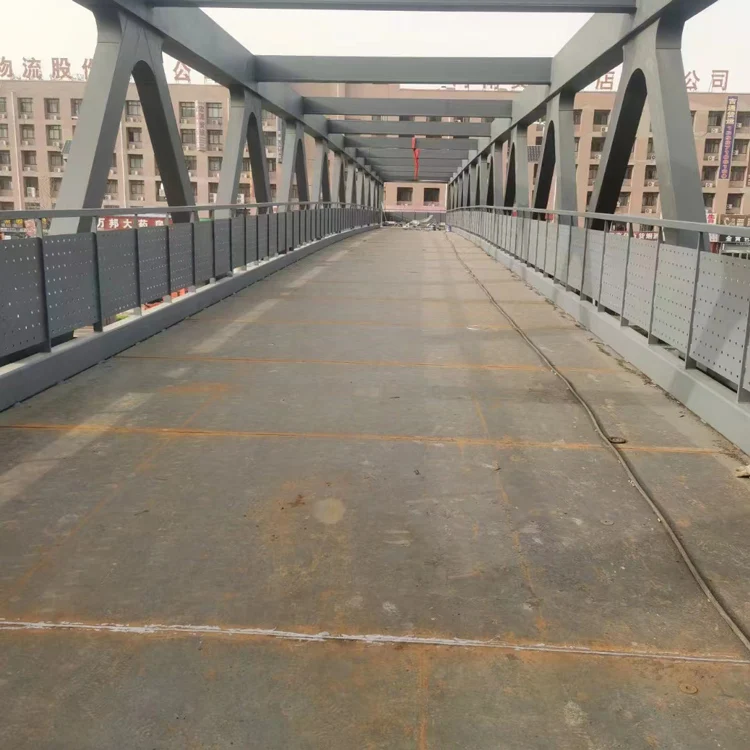 Steel Structure Truss Bridge Galvanized Steel Frame Truss Structure ...