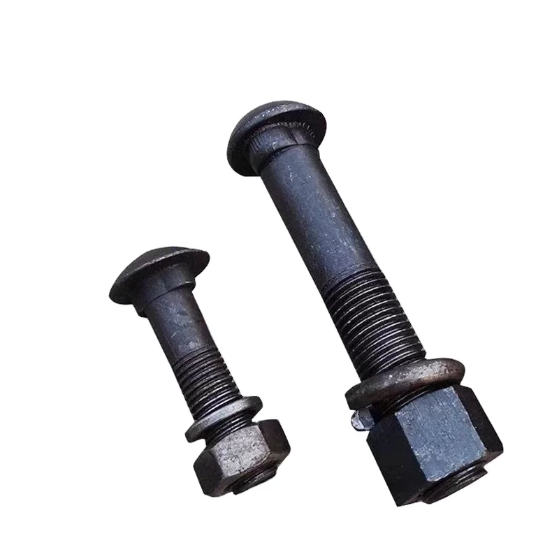 High Tension Guard Railway Fish Bolt Track Nut Steel and Iron Material ...