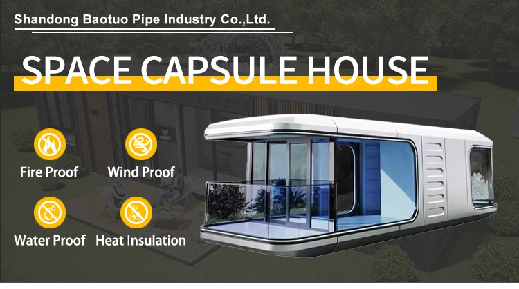 Luxury Modern Outdoor Portable Space Capsule One-living Movable Space ...