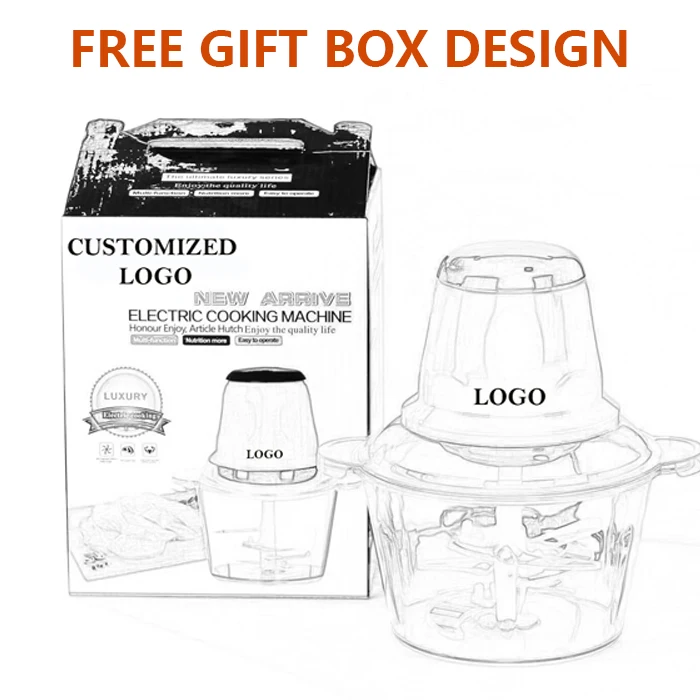 Jewin 1000W Electric Mini Meat Grinder With 8L Stainless Steel Bowl 3 ...