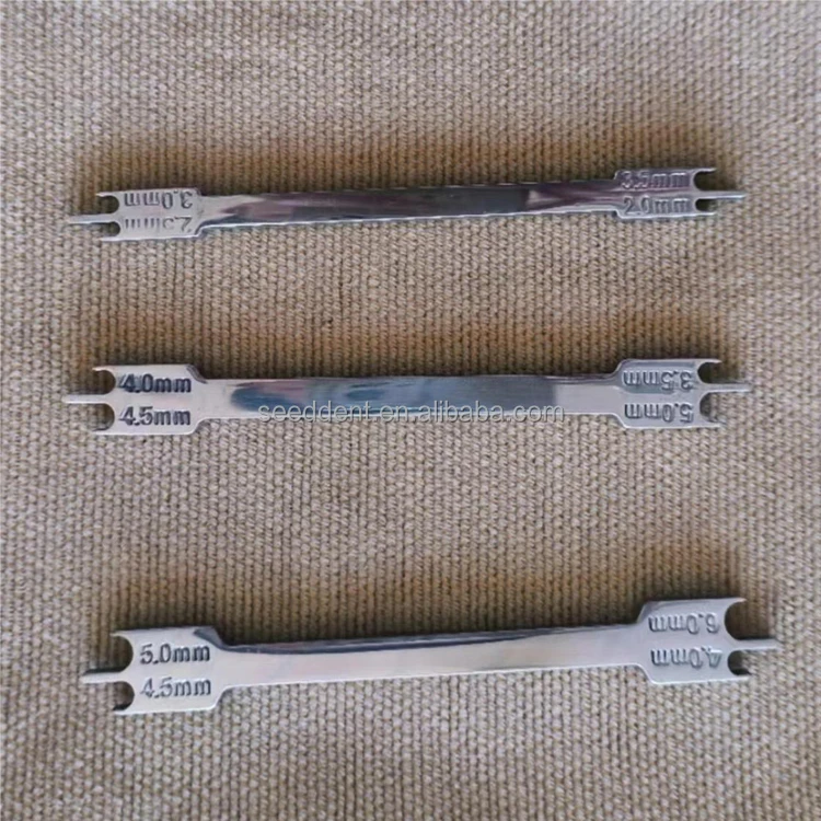 Dental Orthodontic Bracket Positioner Gauge Stainless Steel Bracket ...