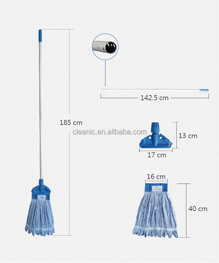 Colour Coded Cleaning Tools - Efficient Mopping Solutions