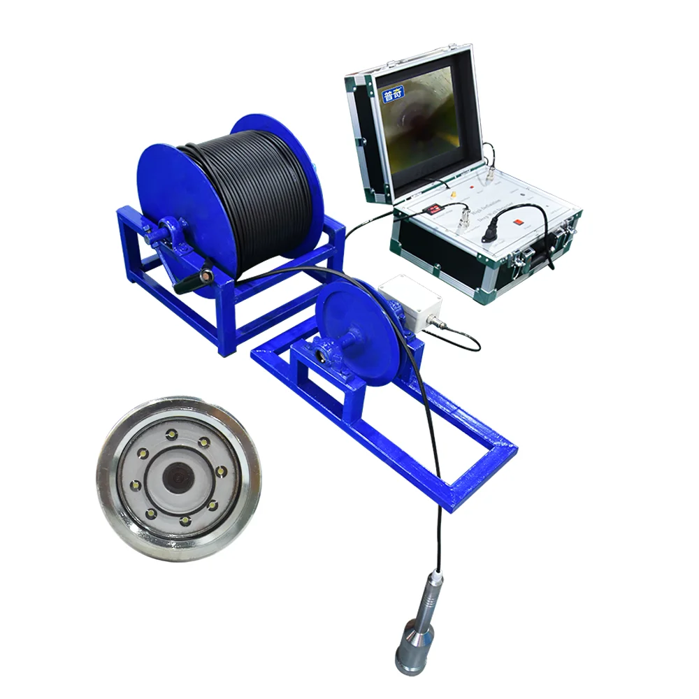 300m Manual Winch Water Well Camera - Waterproof & Panoramic