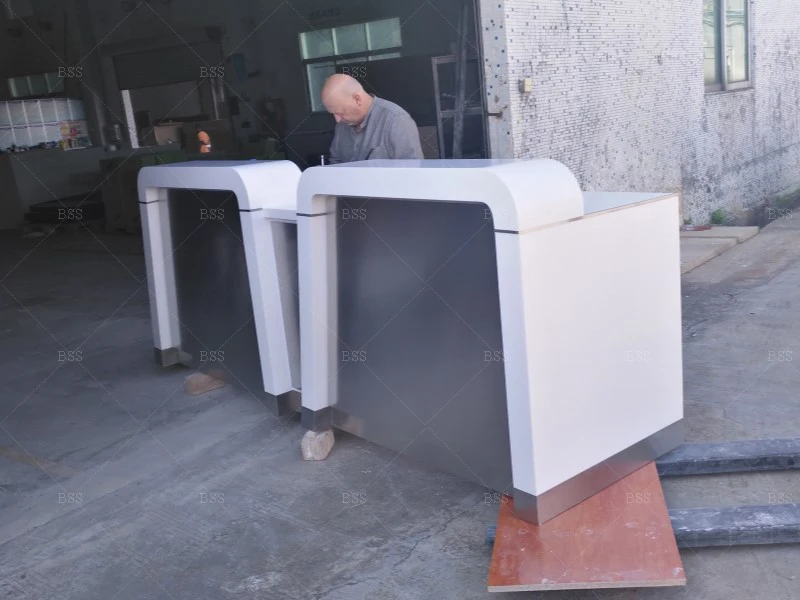 Reception Counter Medical Spa Design - Modern & Durable