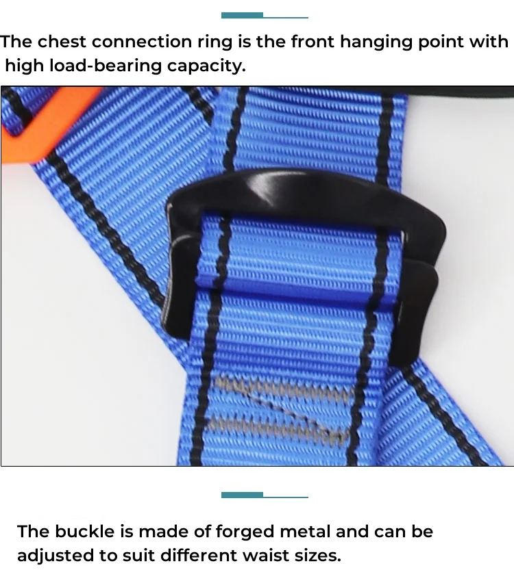 Ant5ppe Universal Kids Full Body Fall Protection Safety Harness With ...