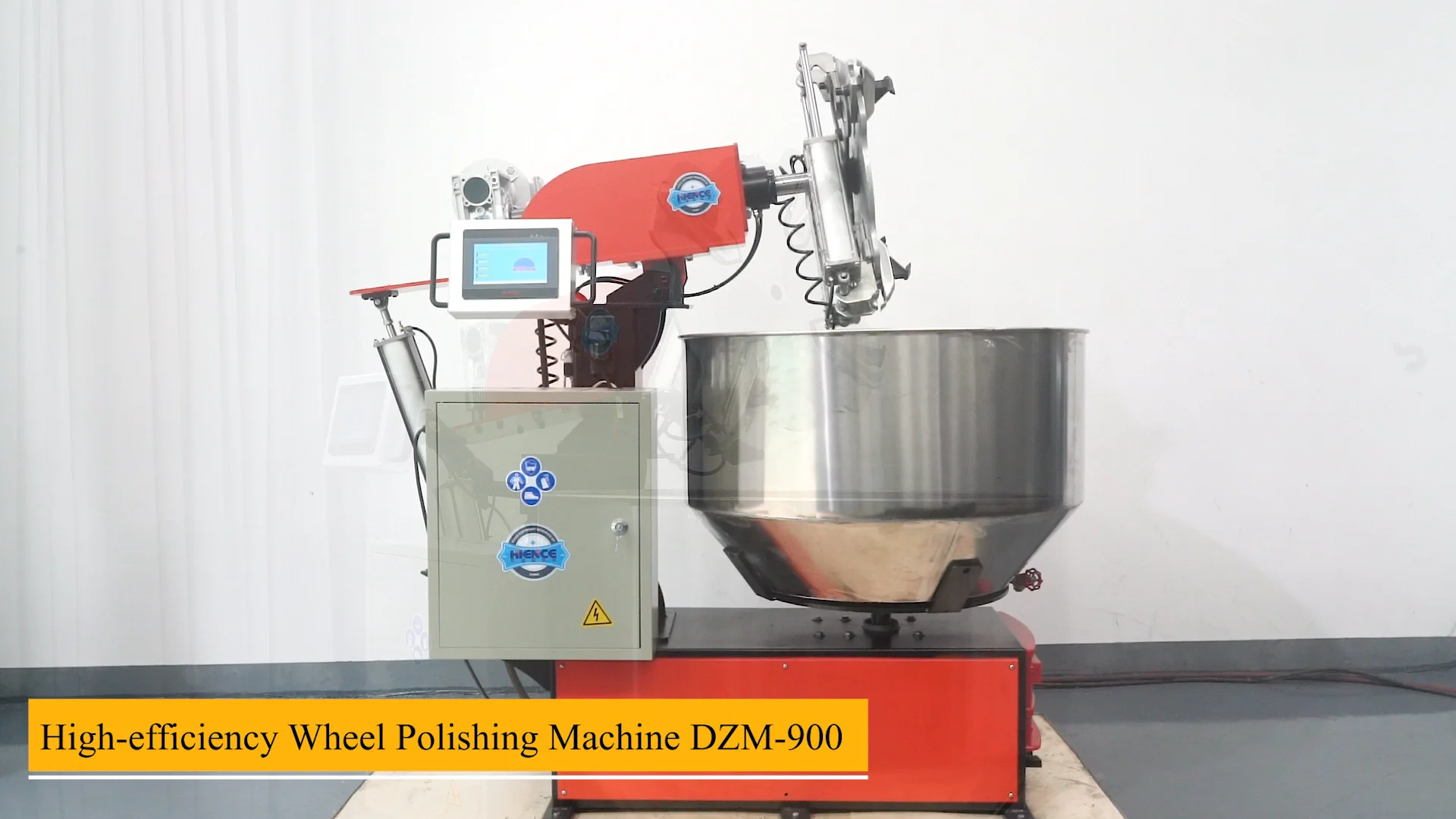 High Efficiency Rotary Wheel Polisher Vibration Wheel Polishing Machine ...