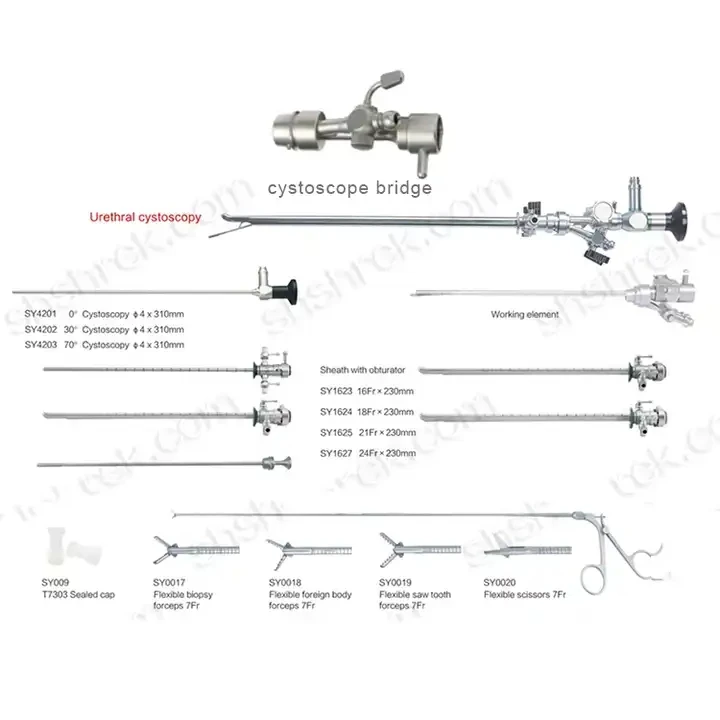 Hospital Urology Surgical Instrument Kit Rigid Cystoscopy Kit - Buy ...