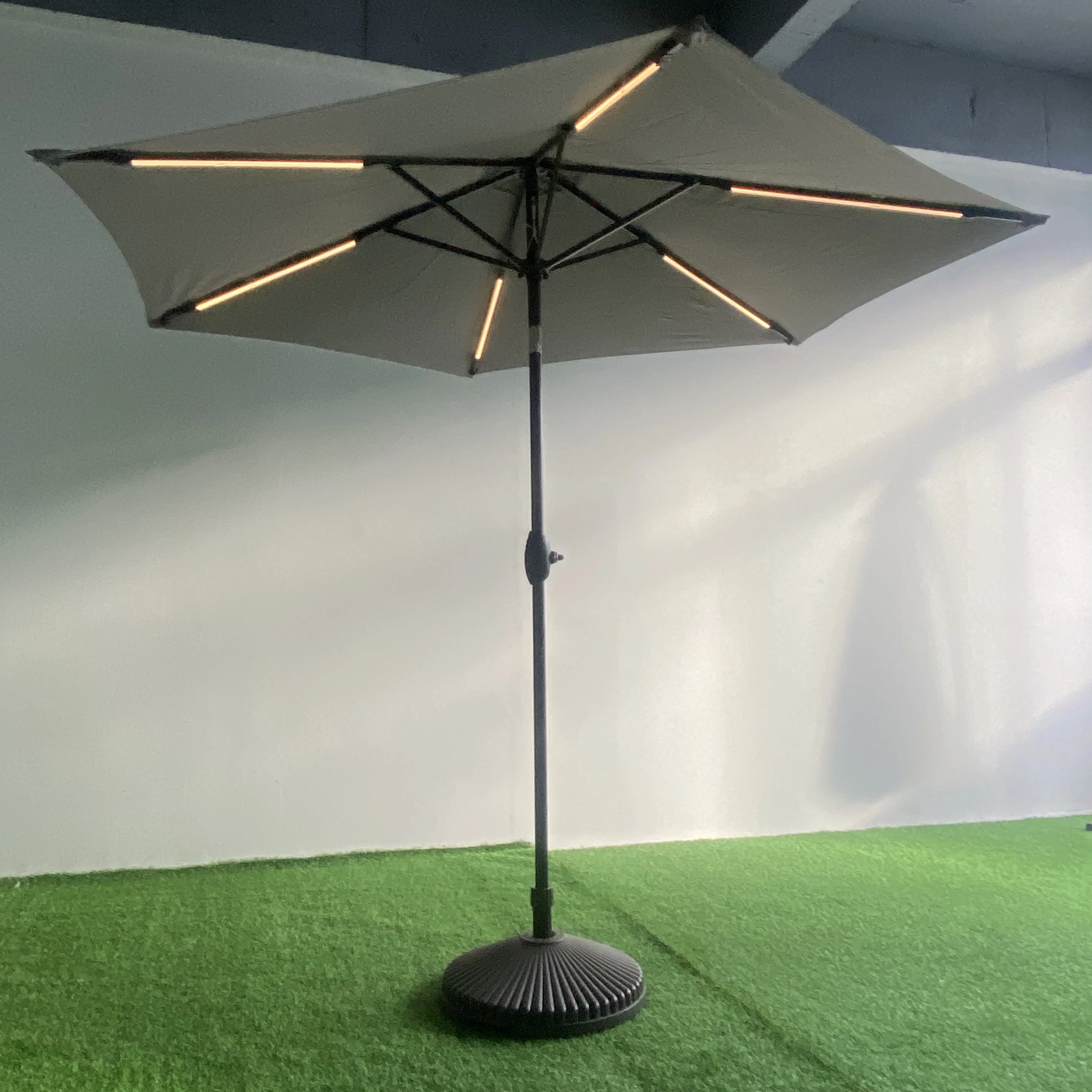 Factory Wholesale Garden Furniture Center Pillar Parasol Aluminum ...