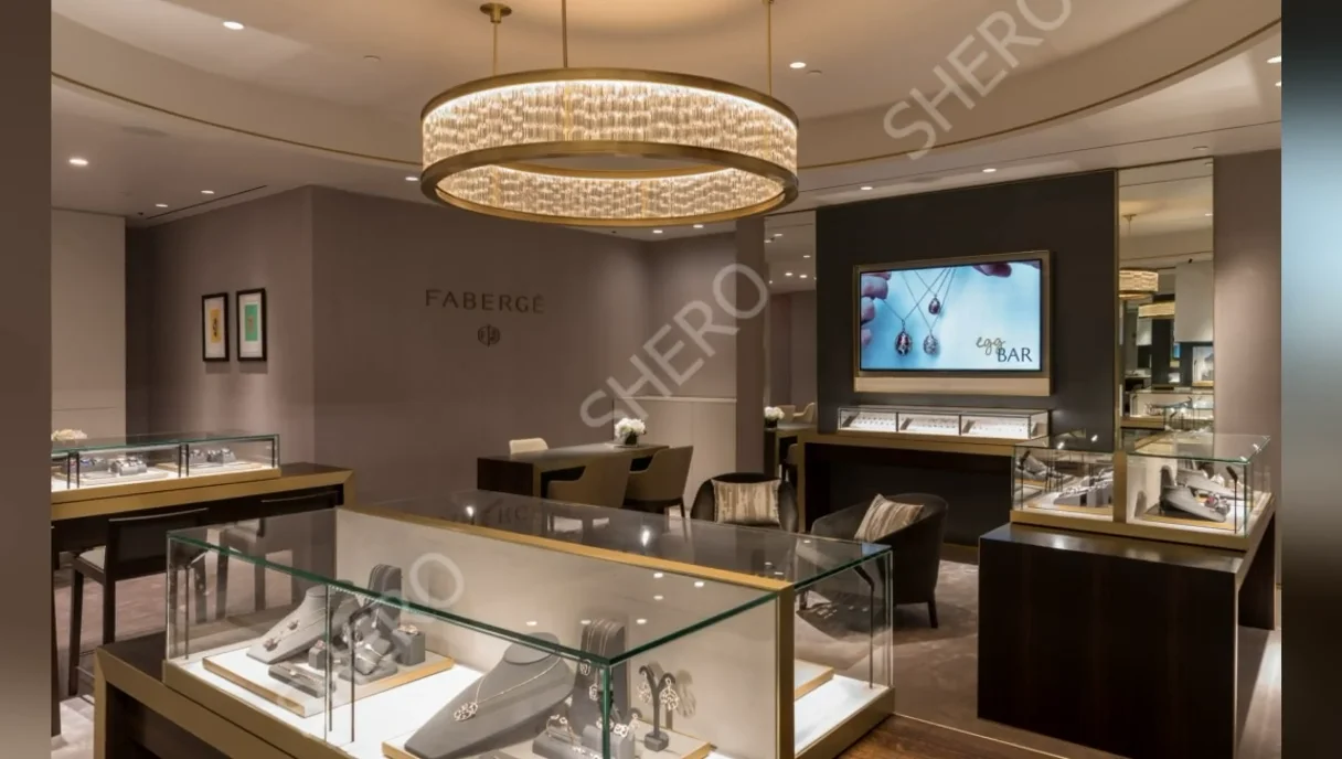 Rotating Glass Display Cabinet/rotating Watch Boxes Display Showcase ...