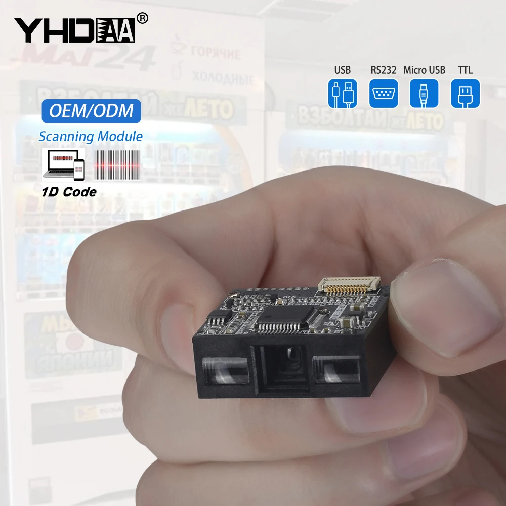 CCD Payment Kiosk - Efficient Barcode Scanner for Raspberry Pi
