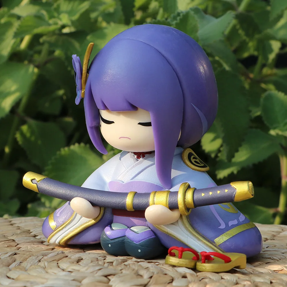 High Quality Genshin Impact Games Model Toy Mini Raiden Shogun Toy ...