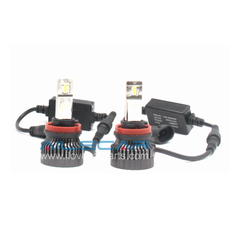 Auto Led Headlight H11 50w 5000lm Two Side Lighting Csp Stable Quality ...