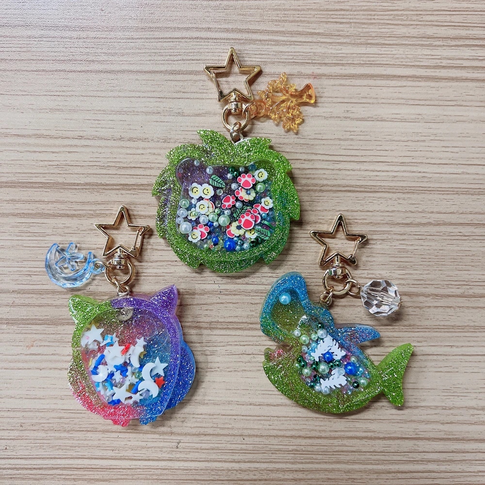 Trending Products 2025 New Resin Custom Logo Key Chain Kids Jewelry ...