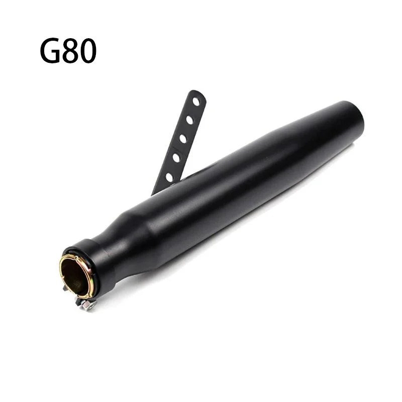 40/43/45mm Retro Cafe Racer Motorcycle Exhaust Muffler for Moto Suzuki ...