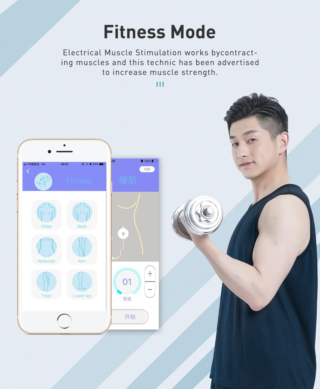 Portable Mini Tens Ems Therapy Massager Vibration Patch For Pain Relief ...