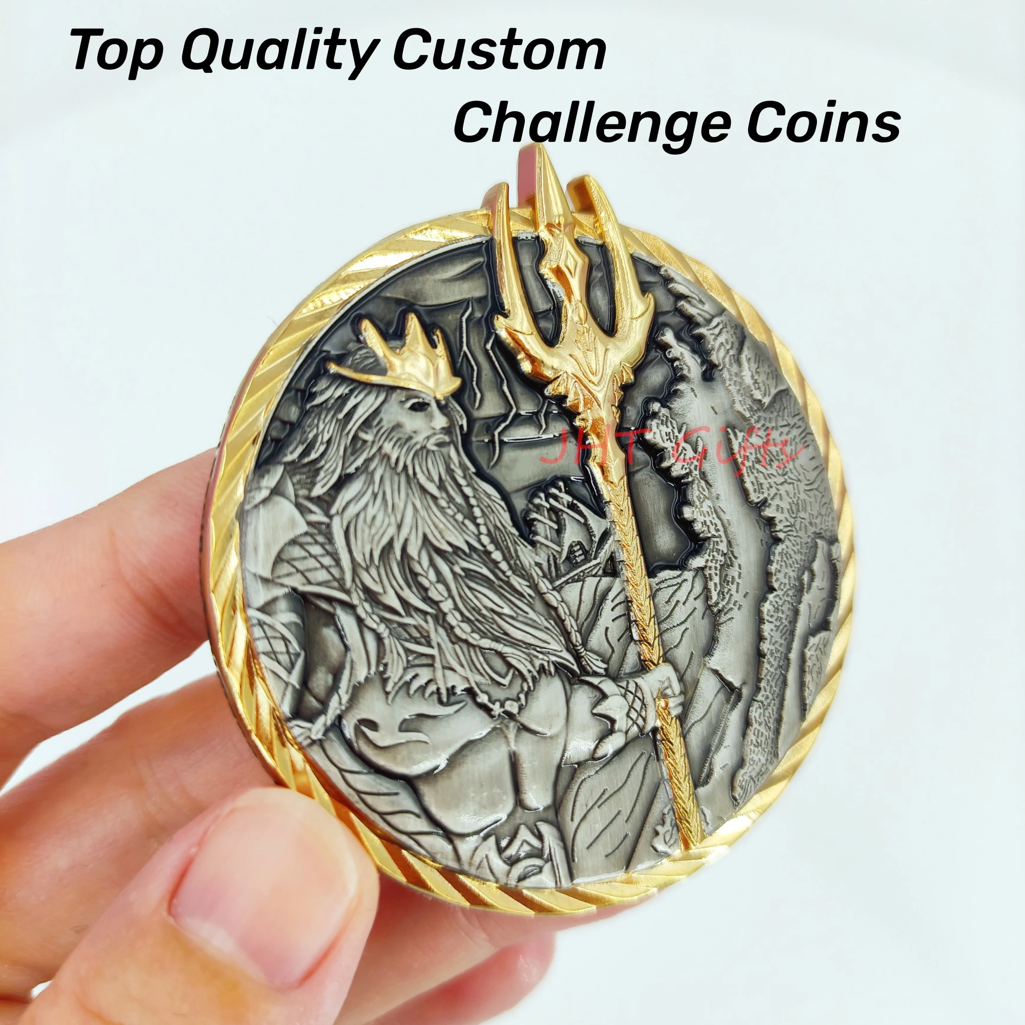 High Quality Armor of God Commemorative Coin Standing Firm Custom Made ...