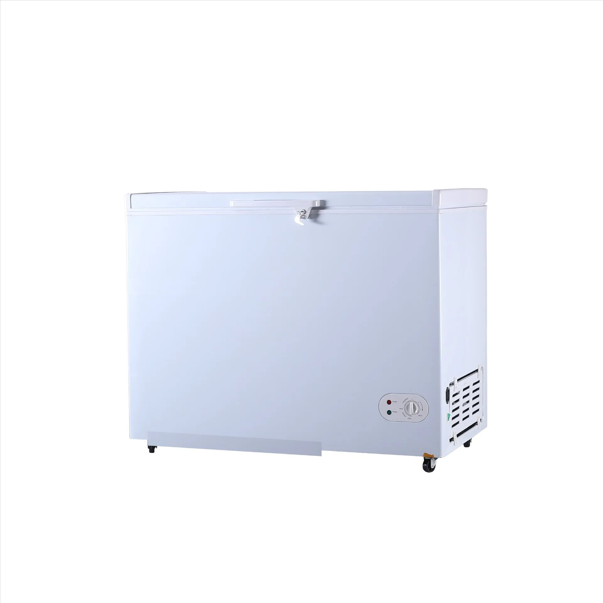 258L DC Solar Fridge Deep Freezer 12V 24V Horizontal Ice Cream Freezers ...