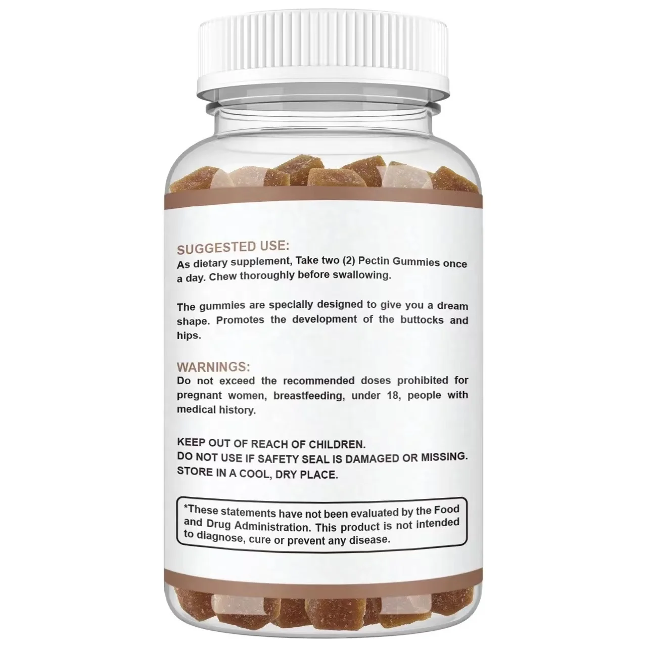 OEM PRIVATE LABEL Hip Enlargement BBL Gummies - Body Enhance