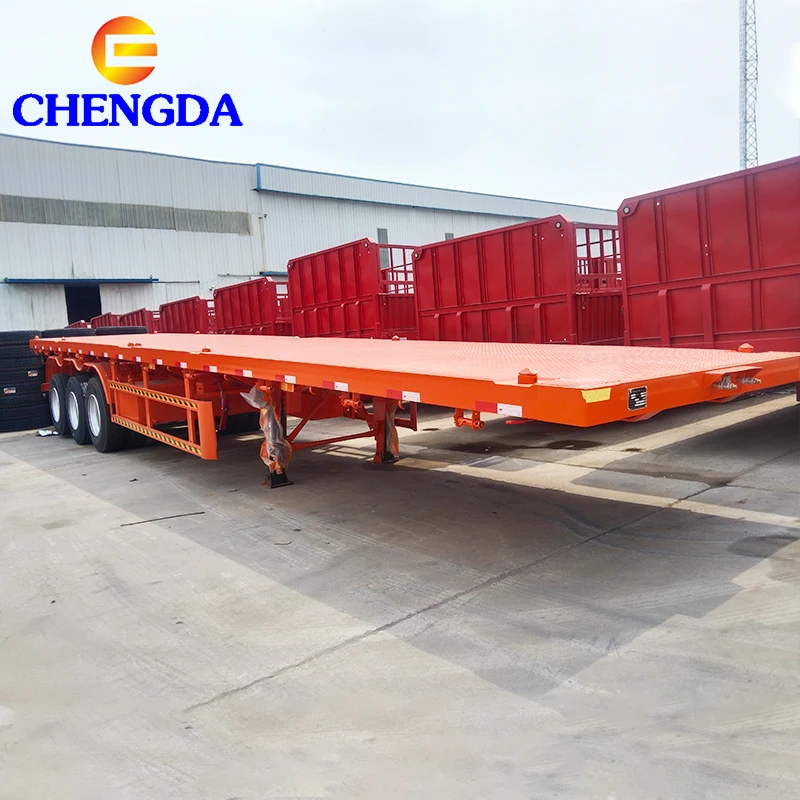 Chengda Customization 20ft 40ft Container Trailer 3 Axles