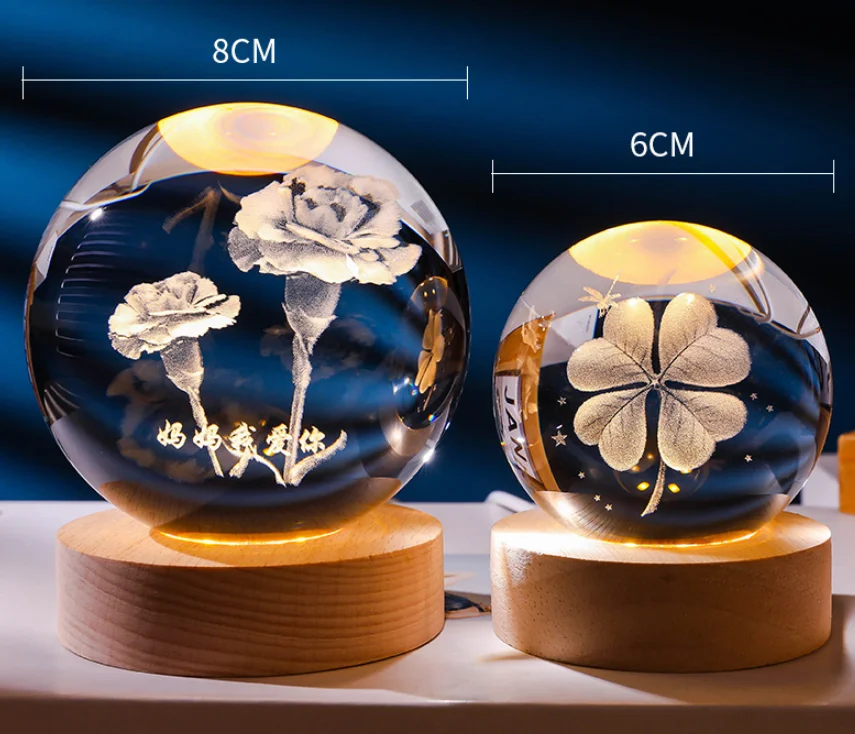 3D Decoration Night Light - Star Galaxy Table Lamp