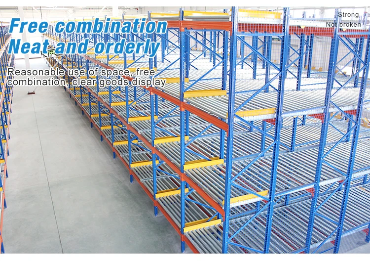 Warehouse Rack Heavy Duty Gravity Flow Racking System Storage Racks ...