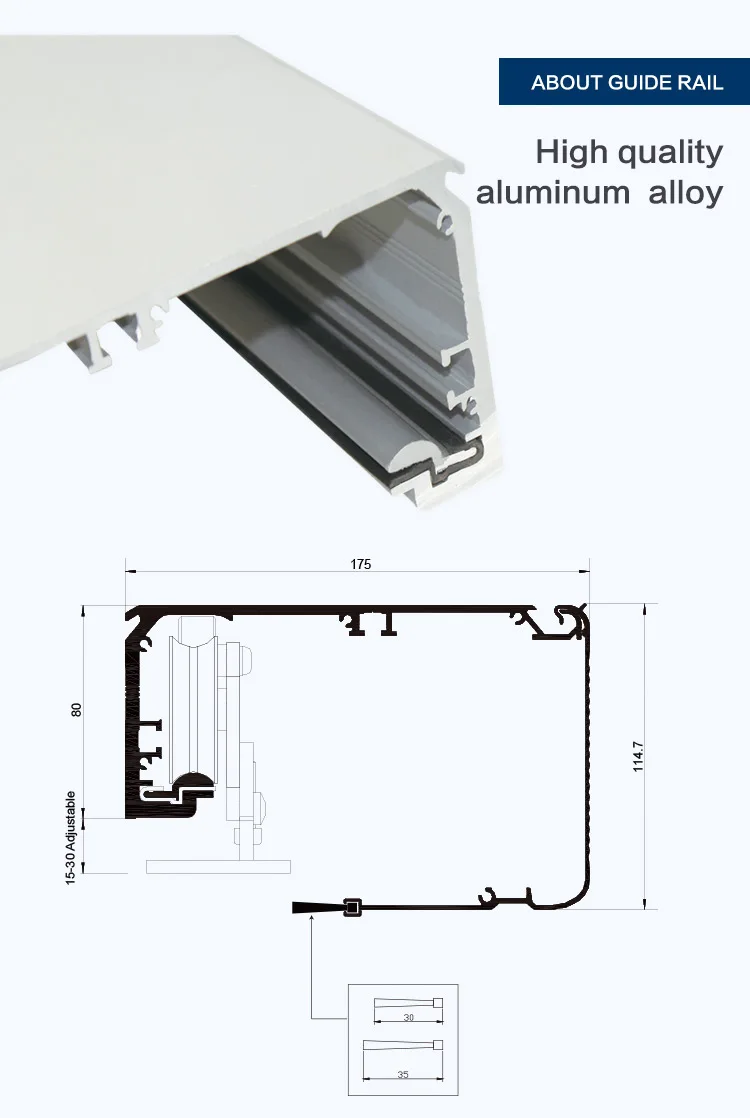 Doortec ML500 Automatic Sliding Door System for Glass Door