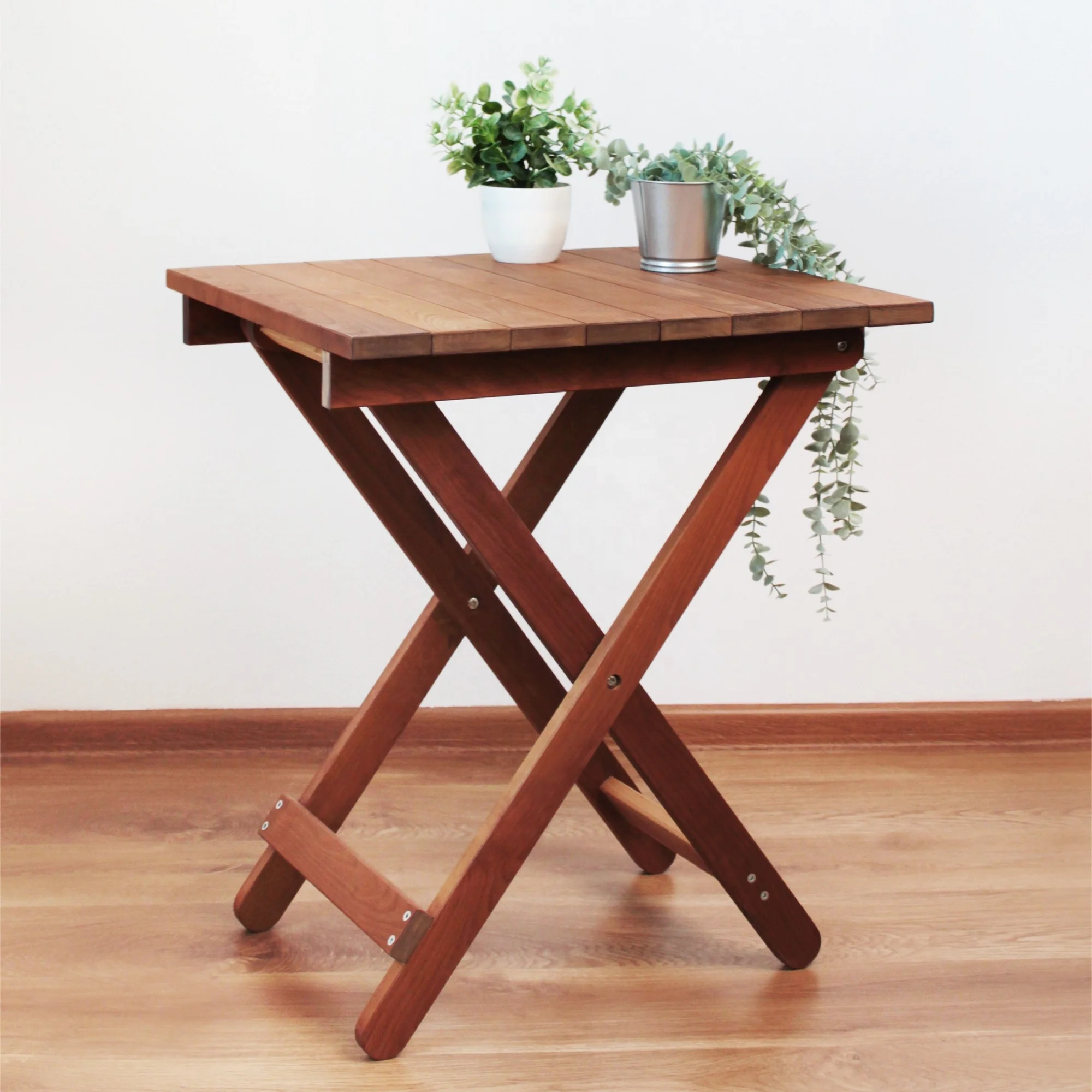Large Thermo Wood Folding Table 70*60*80 Cm/ 10 Years Guarantee ...