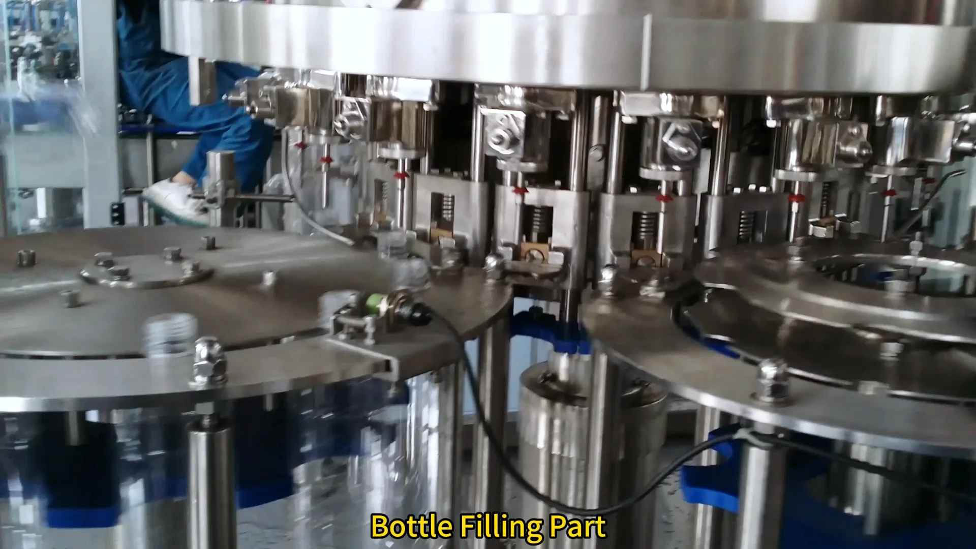 Fully Automatic Carbonated Beverage Salt Soda Sparkling Water Three-in ...