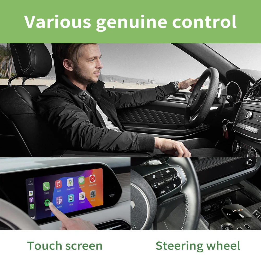 Carlimeki Wireless Apple Carplay Adapter For Toyota 4 Runner - Oem