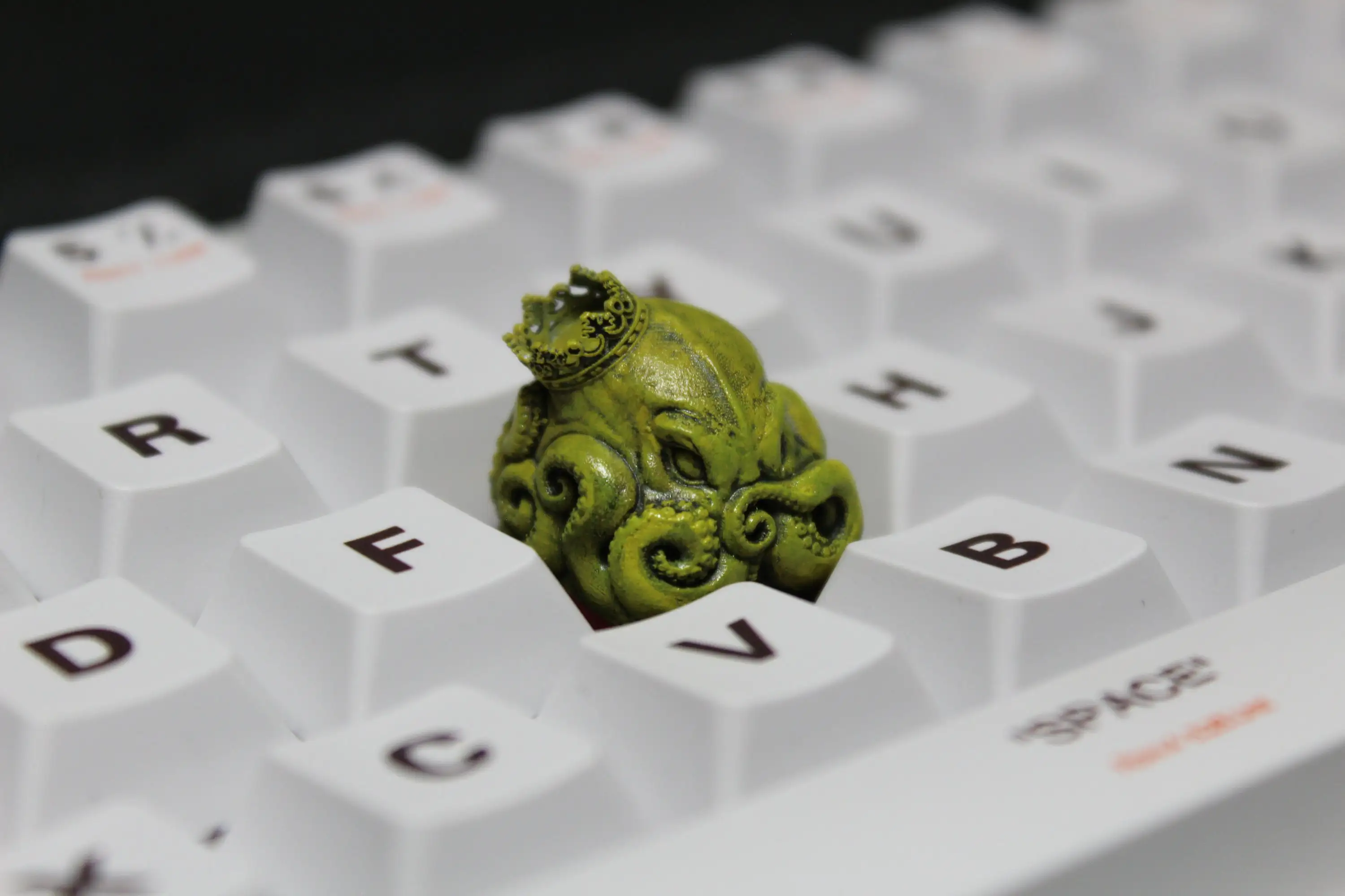 Octopus Cthulhu Theme Color Customize Artisan Handmade 3D Keycap