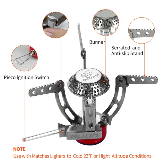 Bulin Bl100-b1 2022 Single Burner Mini Camping Portable Gas Stove For Camping - Buy Portable Gas ...