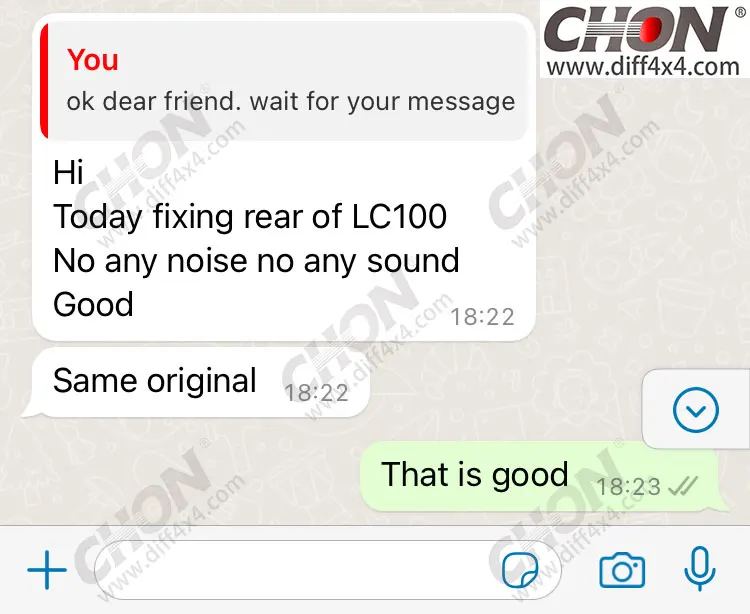CHON Land Cruiser 79 HZJ79 GRJ79 41110-60B00 41110-60B01 41110-6A070 ...