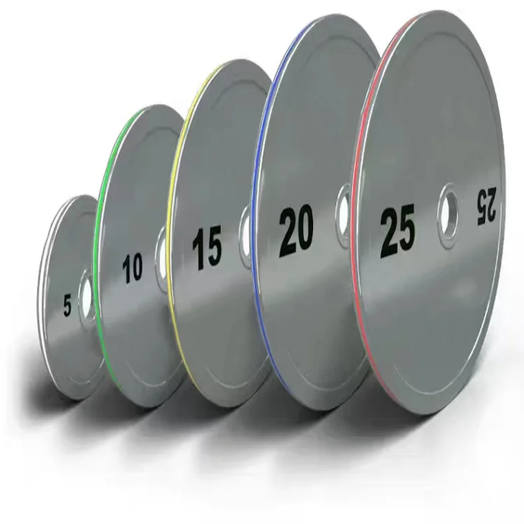 Sk Gym Equipment Exercise Competition Weight Lifting Bumper Steel ...