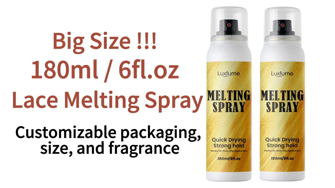 180ml Lace Melting Spray Private Label Melt Super Hold Lace Bond ...
