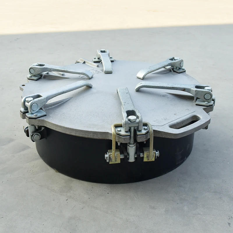 DN500 Manhole Cover for Semi Trailer - High Quality Cement Transport