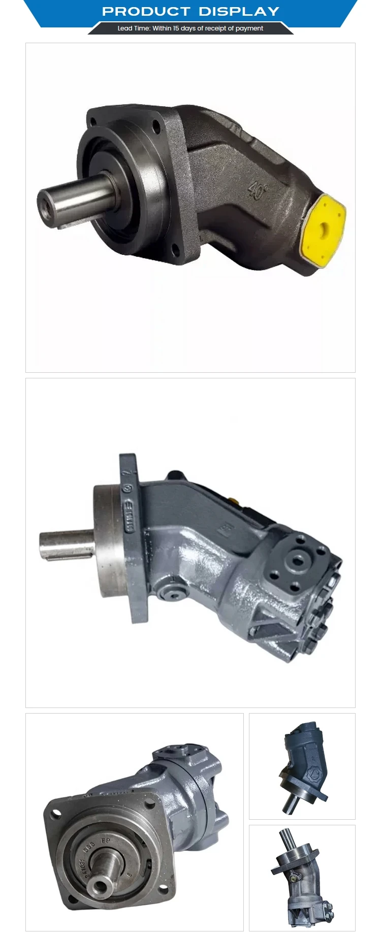 A2f Of A2f160,A2f200,A2f250,A2f355 Piston Motor A2f355r5p2 A2f355l5p2 ...
