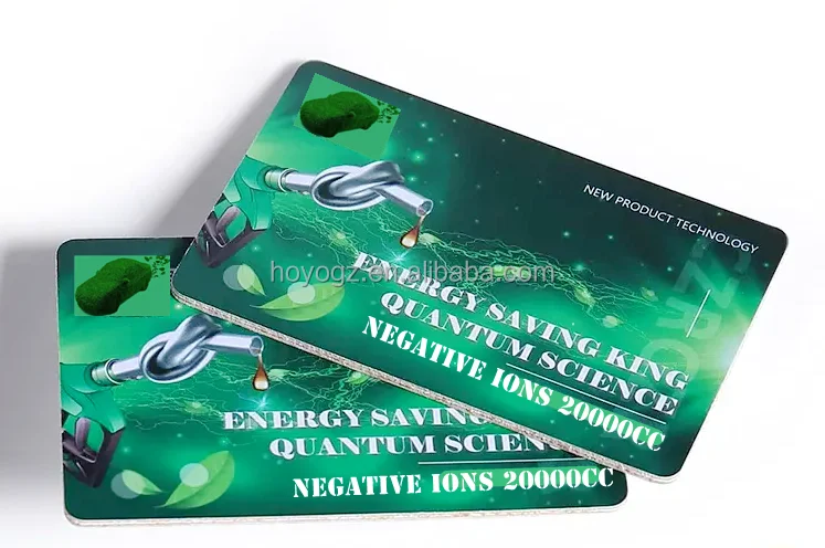 Terahertz Energy Saver Negative 20000 Ions Electric Saving Card Bio ...