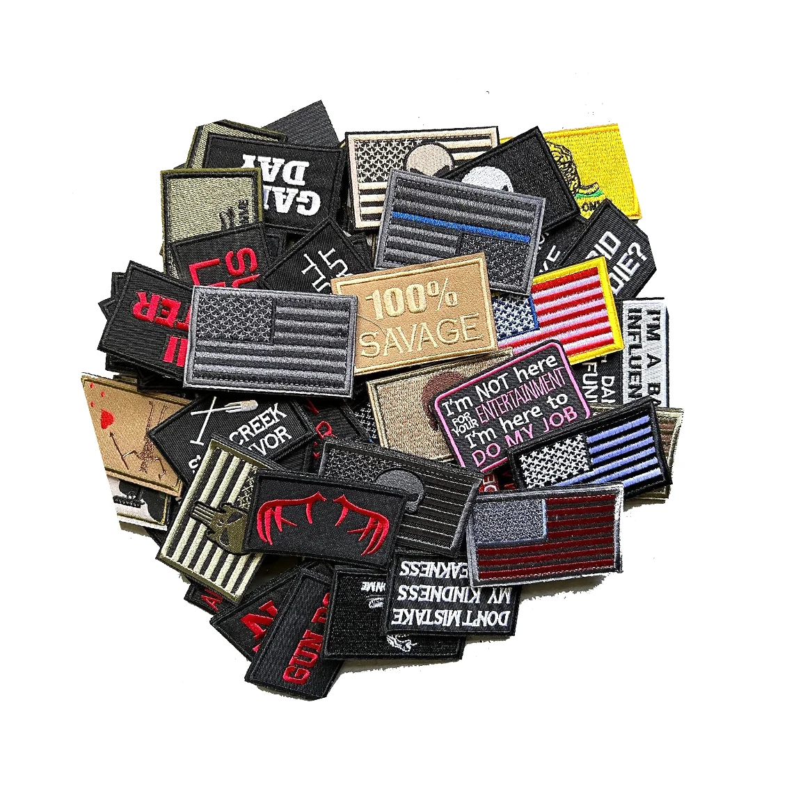 Iron On Clothing Custom Patchs Velcroes Patches Label 3D Embossed ...