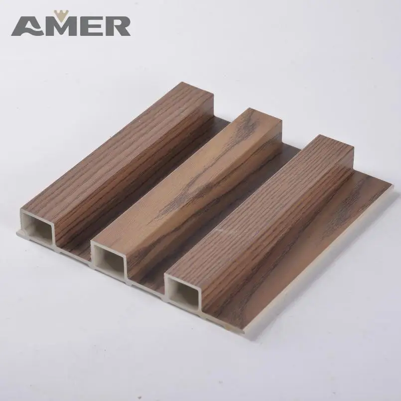 Amer Wall Paneling Wholesale Wpc Louver Office Grooved Great Decoration ...