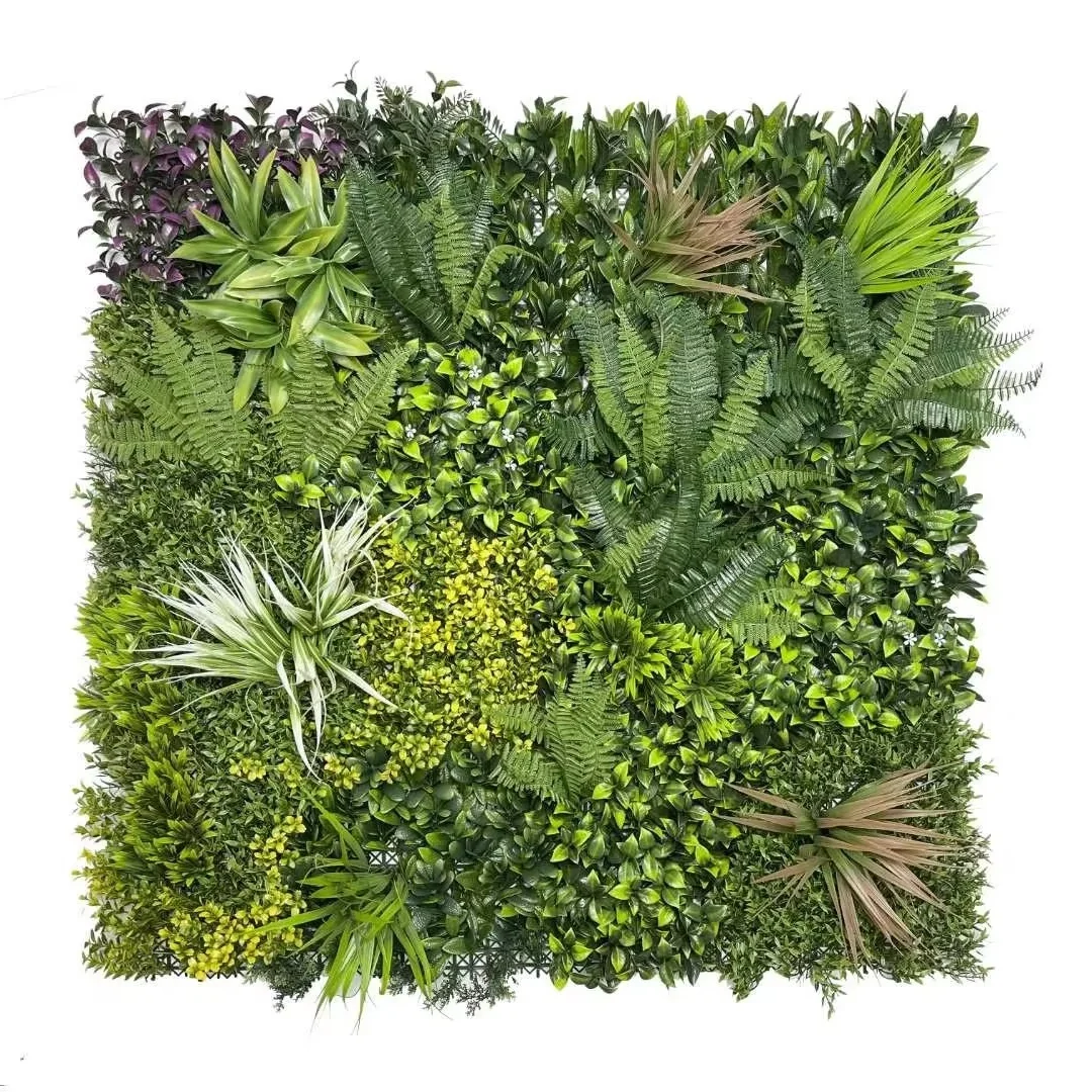 artificial plant hedge artificial greenery wall UV surface artificial green plant| Alibaba.com