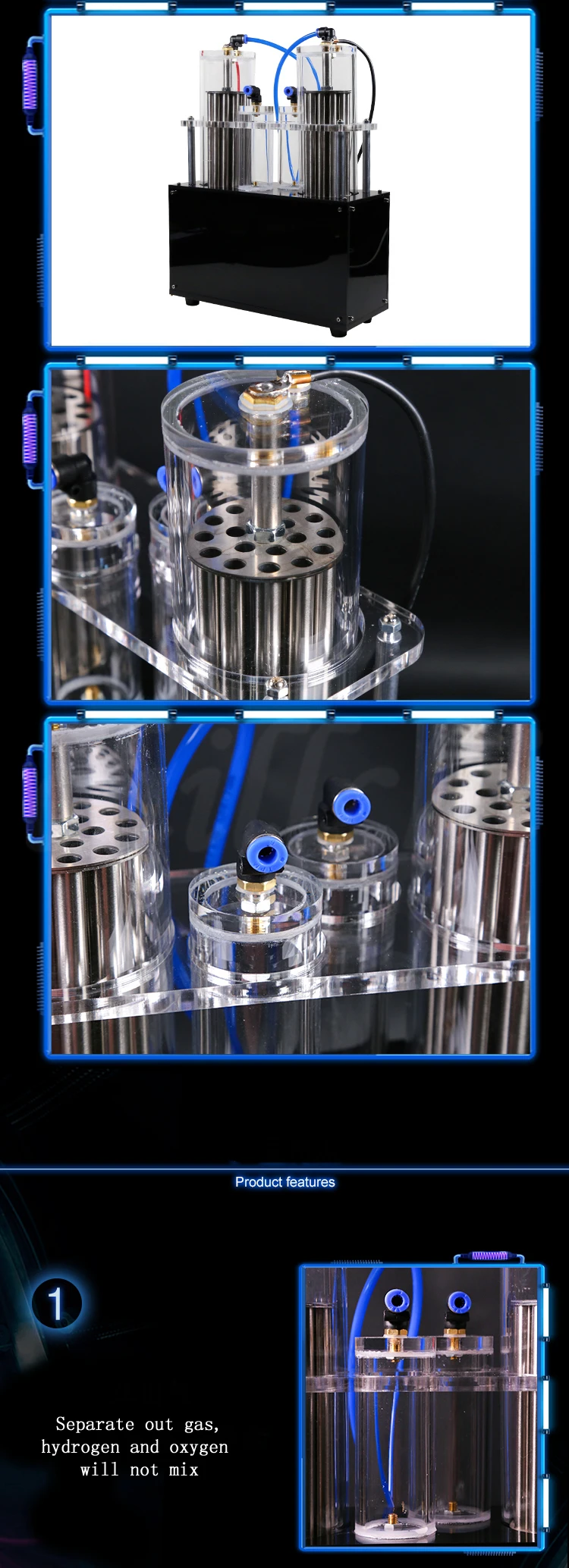 PACKBOX Hydrogen-Oxygen Separation Machine - Science Experiment