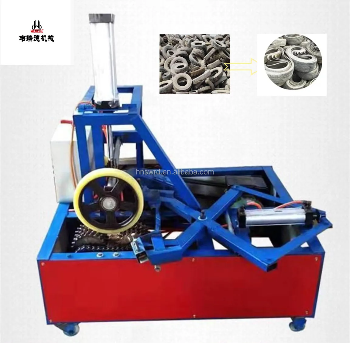 Tire Cutting Machine - Efficient Tire Recycling Tool