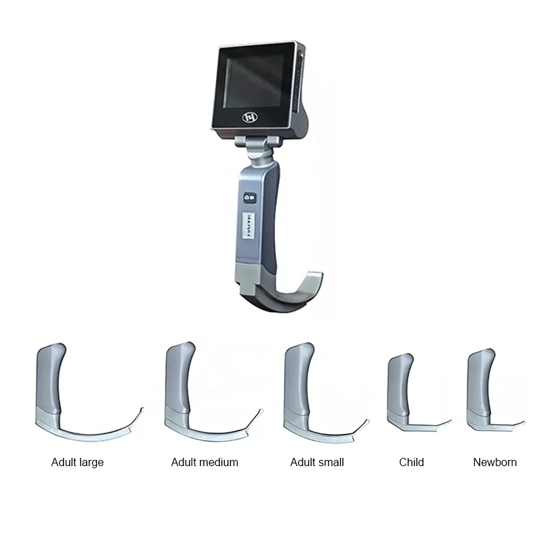 Haiye Anesthesia Video Laryngoscope Comes With 5 Reusable Camera ...