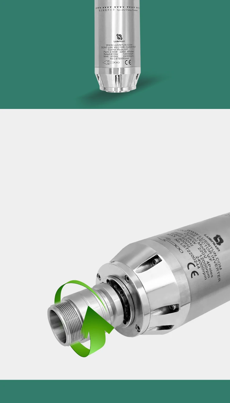 3.5kw 220v Atc Spindle Motor For Cnc Router Engraving,Drilling,Carving ...