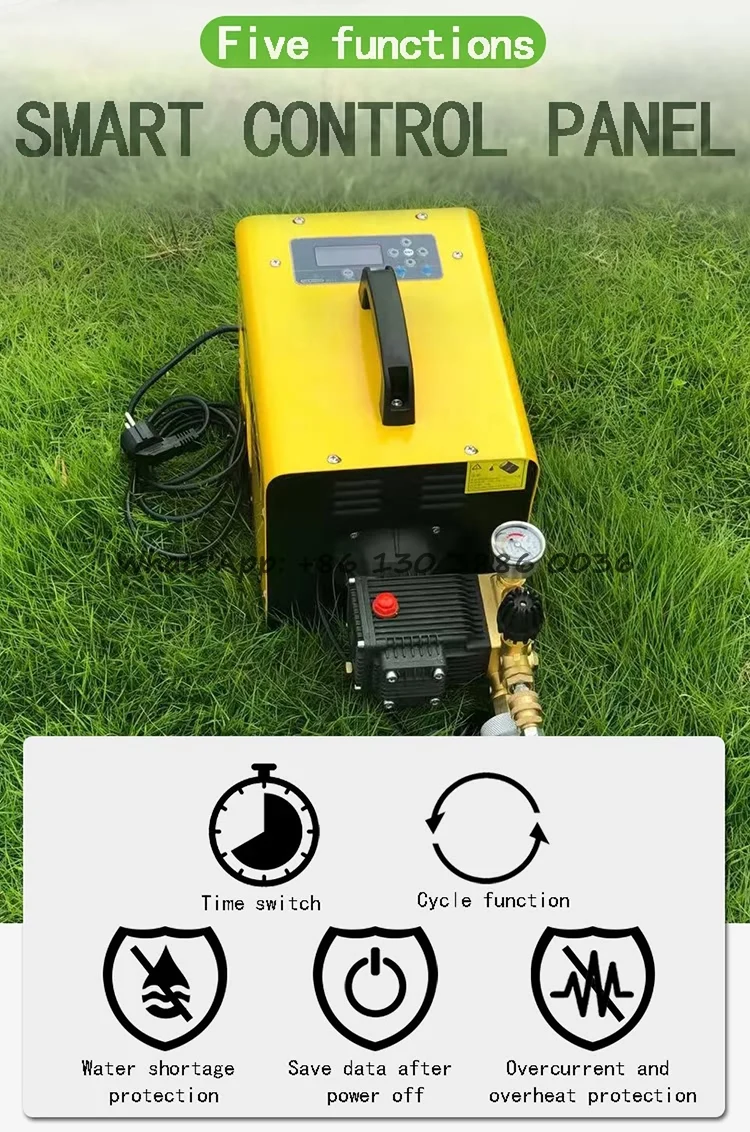 High Pressure Outdoor Misting Cooling System Fog Machine - OEM