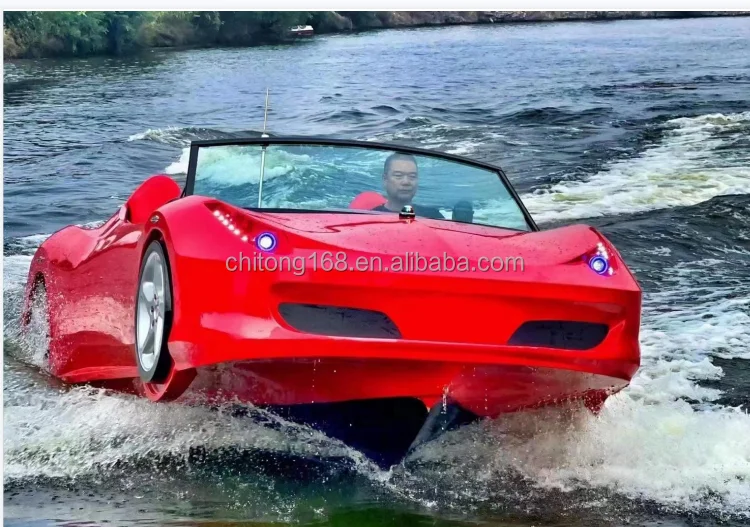 Luxury Fiberglass Motor Jet Ski Boat with for Outboard Engine for Car ...