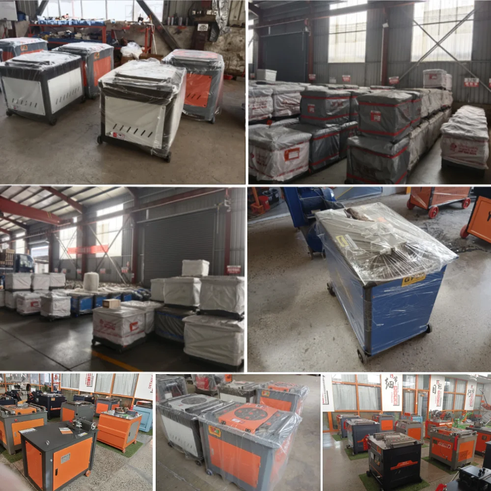 Square Tube Round Tube Rebar Bar Arc Bending Machine Iron Steel Bar Rob ...